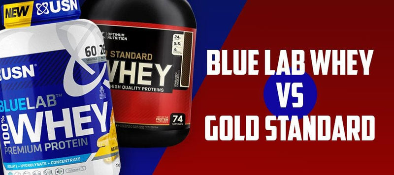 USN Blue Lab Whey vs Gold Standard Protein Powder