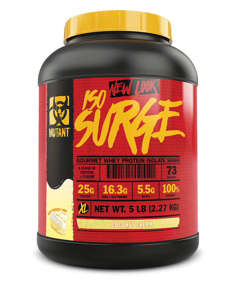 MUTANT ISO Surge Whey Protein Isolate Powder - Sports Nutrition ...