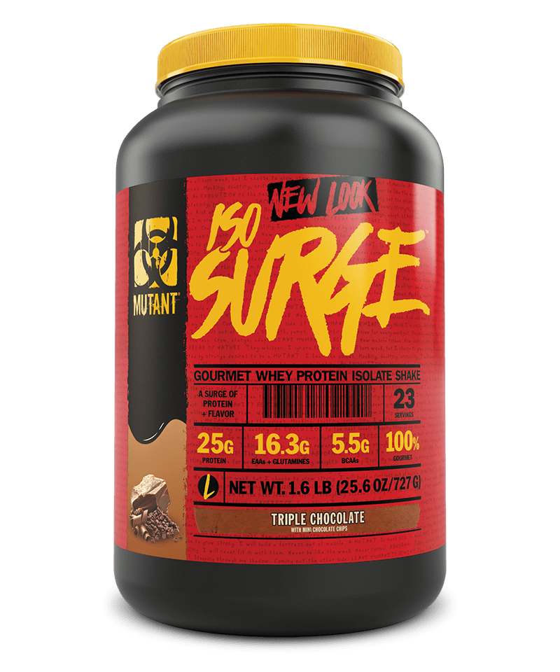 MUTANT ISO Surge Whey Protein Isolate Powder - Sports Nutrition ...