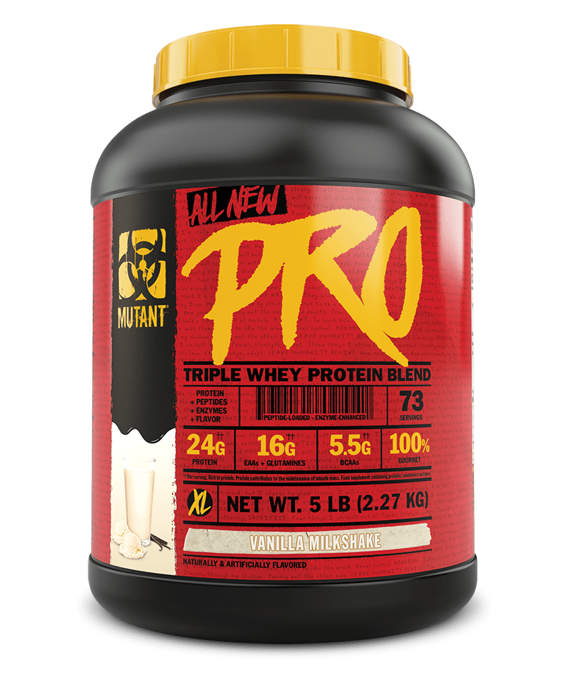 Mutant PRO Delicious Whey Protein Powder - Sports Nutrition ...