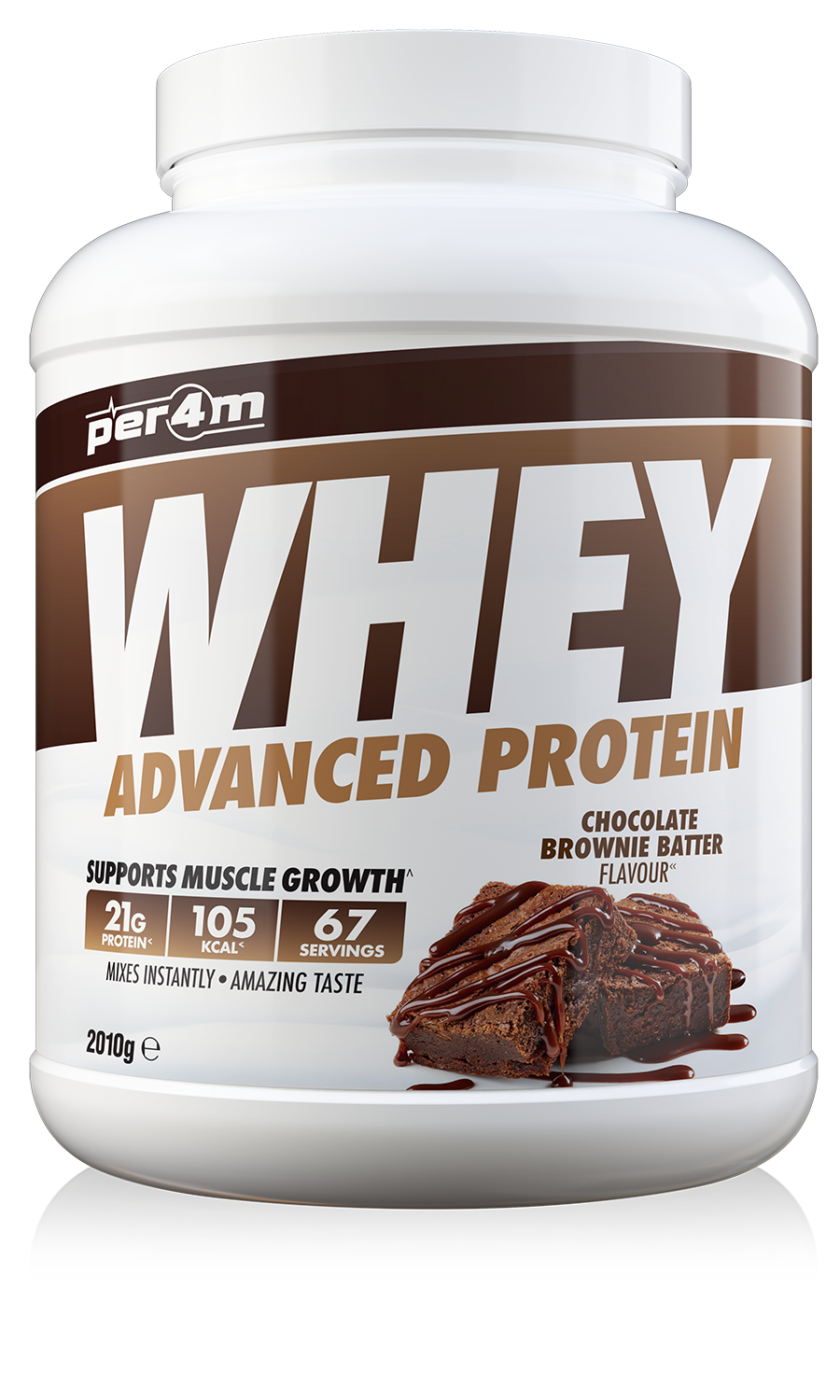PER4M Whey Protein Powder - Build Muscle - T-Nutrition