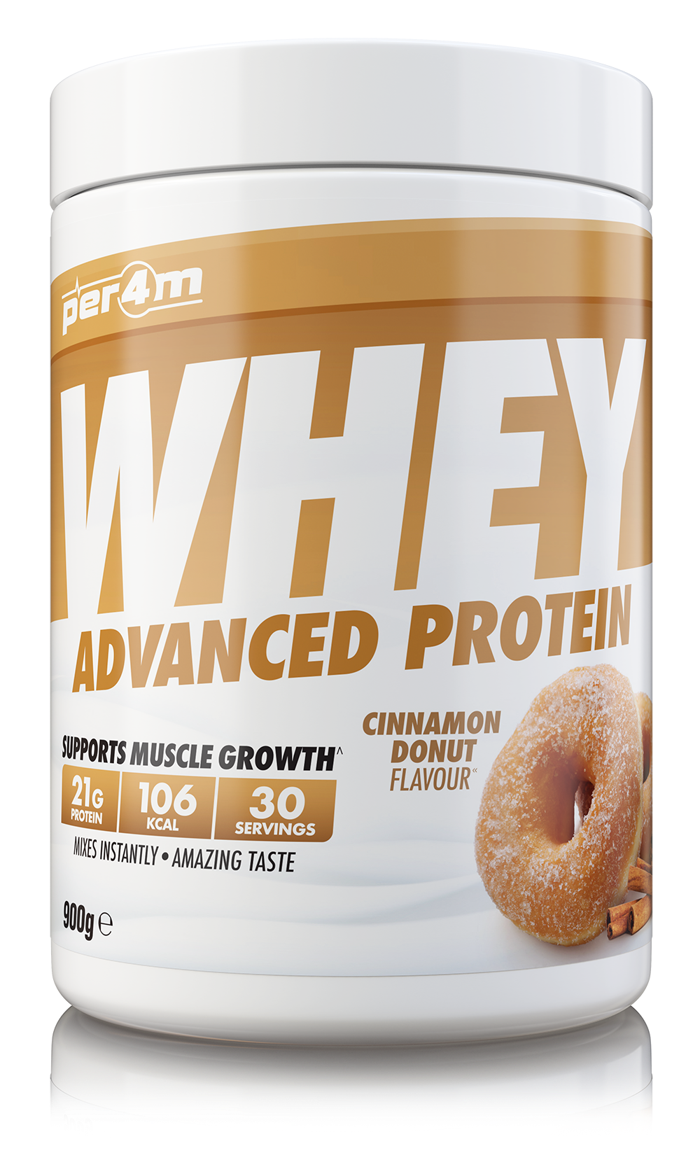 PER4M Whey Protein Powder - Build Muscle - T-Nutrition