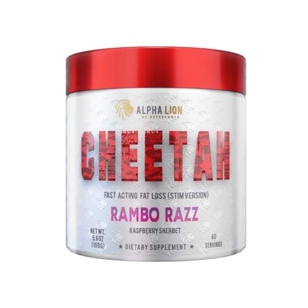 Alpha Lion Cheetah Fast Acting Fat Burner - Sports Nutrition ...